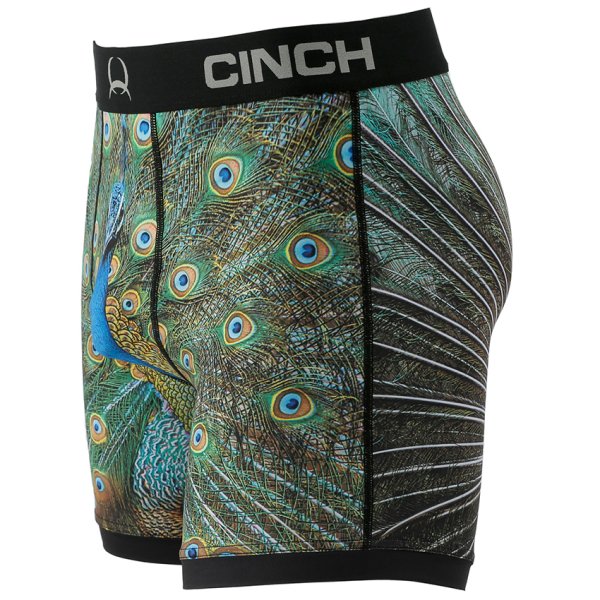 Cinch 6 Inch Peacock Boxer Briefs