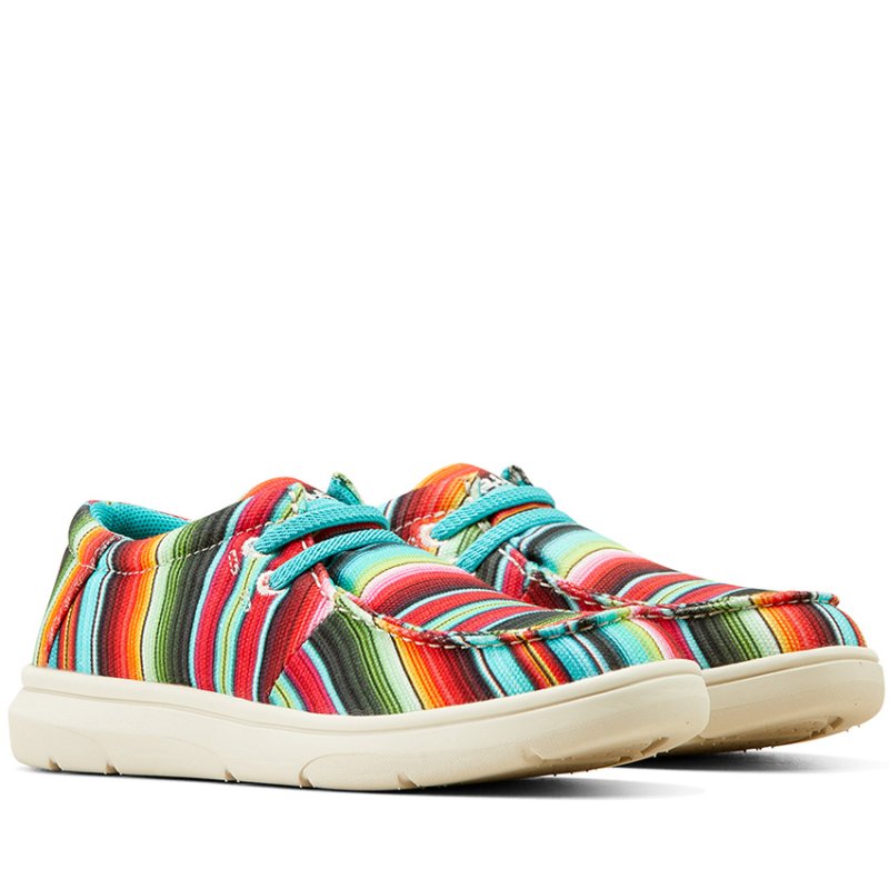 Ariat Youth Hilo Shoes in Striking Serape