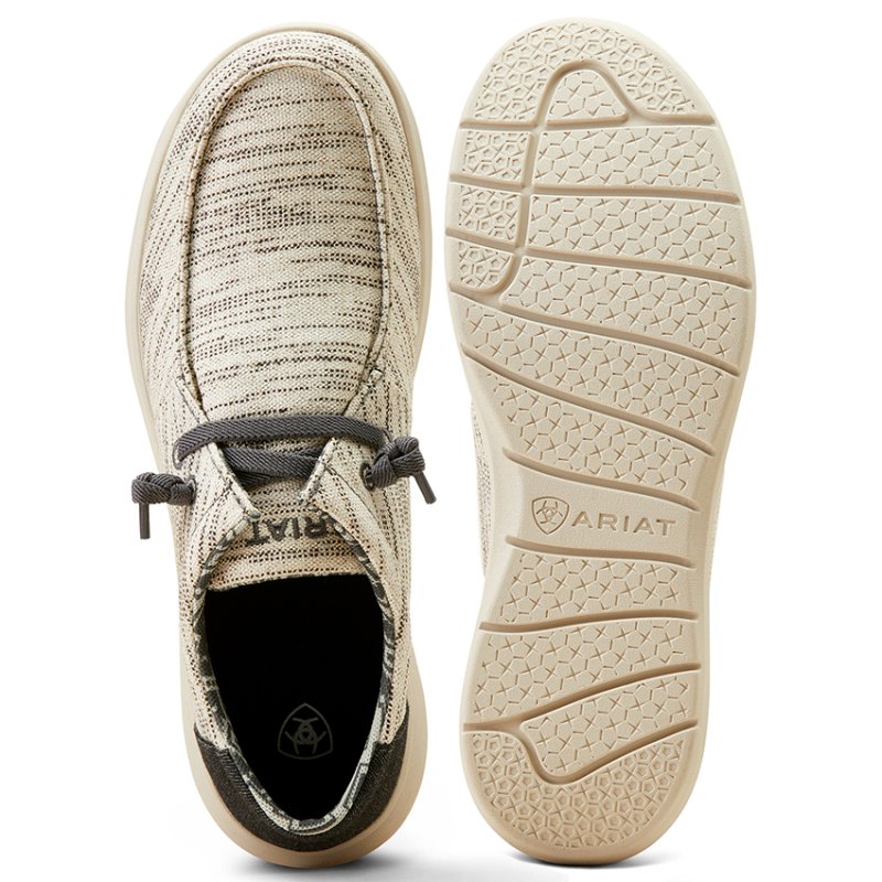 Ariat Hilo Shoes for Men in Heathered White