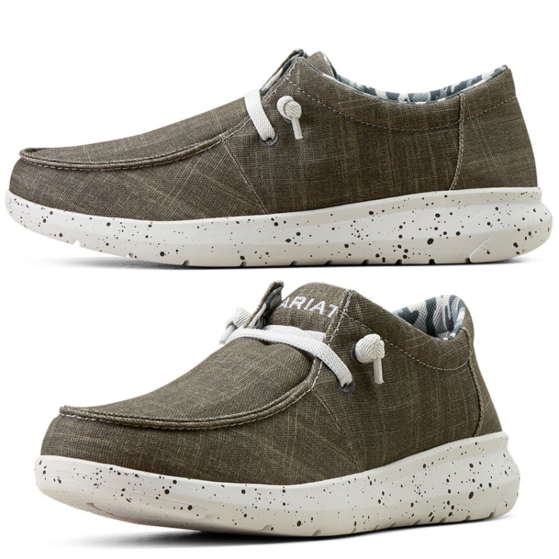 Ariat Hilo Shoes for Men in Gray Noir