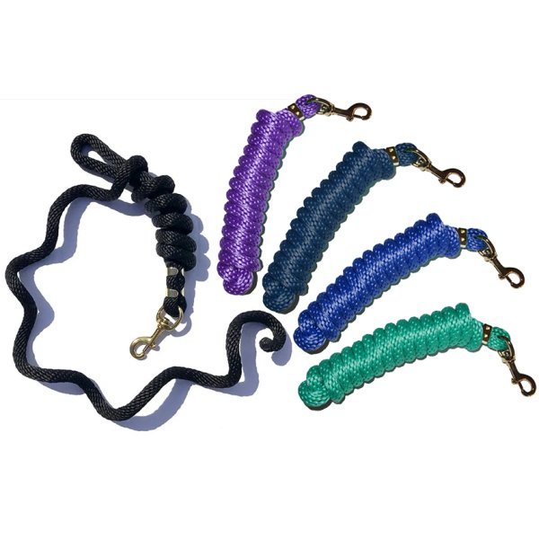 Poly Lead Rope in Rainbow Colors