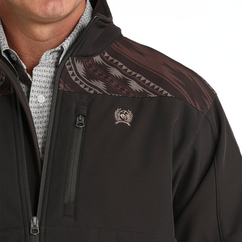 Cinch Color Blocked Bonded Jacket for Men